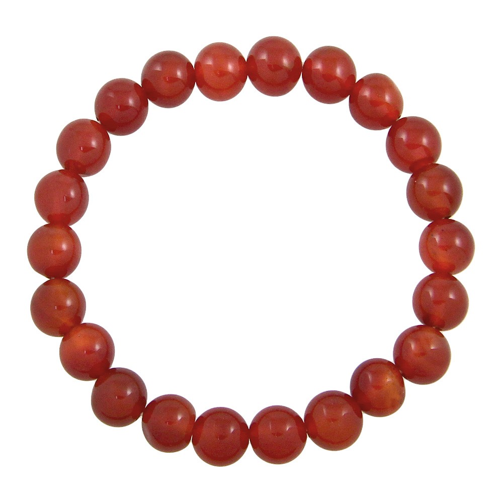 Falari Natural Gemstone Bracelet 8mm Stretch One Size - Walmart.com
