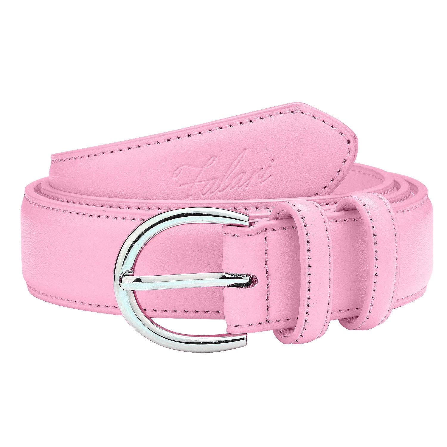 Falari Women Genuine Leather Belt Fashion Dress Belt With Single Prong ...