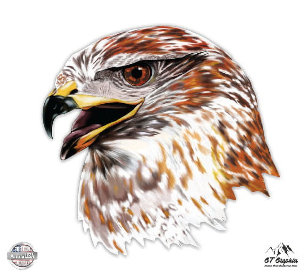 Falcon - 12" Vinyl Sticker Waterproof Decal - Walmart.com