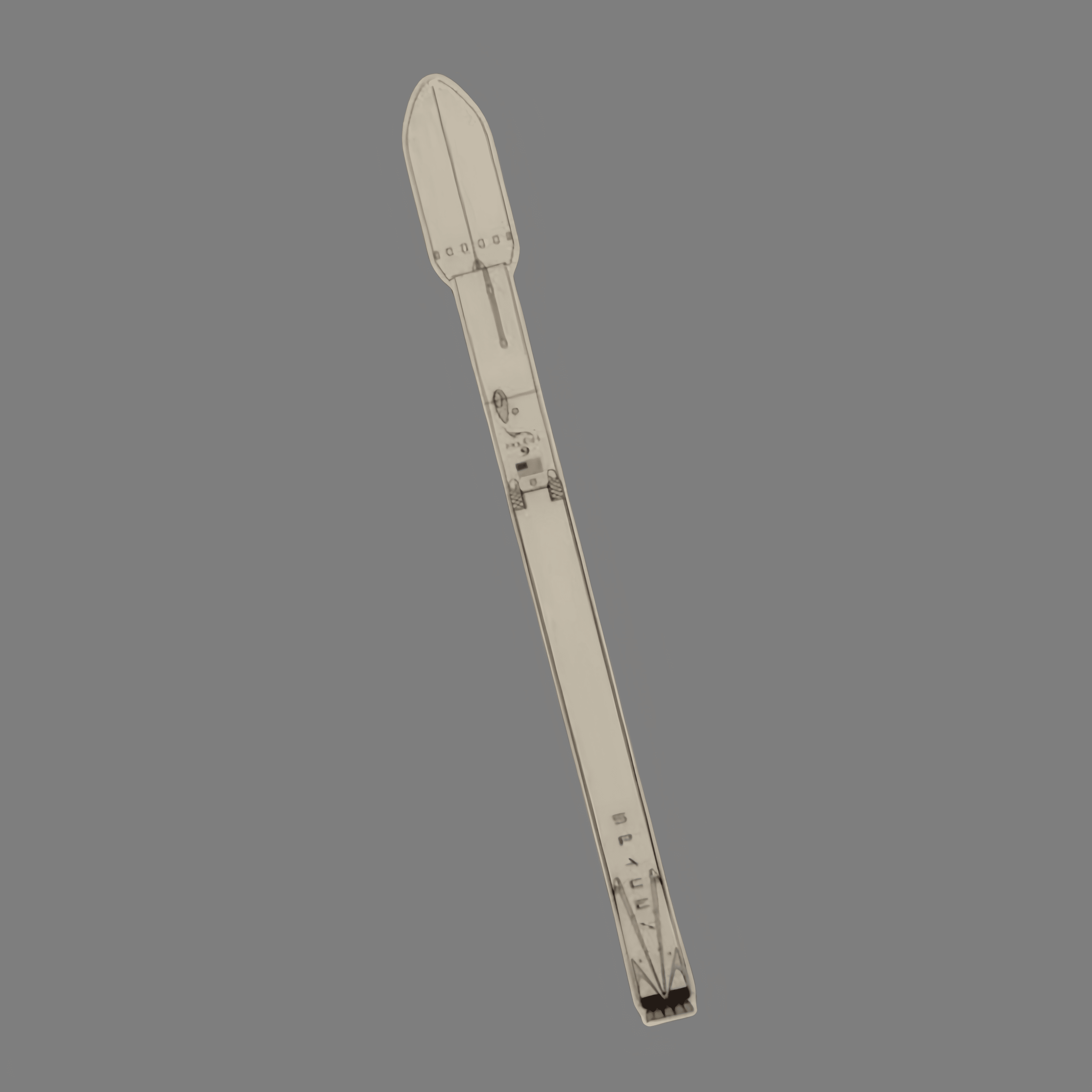 Falcon 9 Rocket Refrigerator Magnet – Space Enthusiast Large Magnetic ...