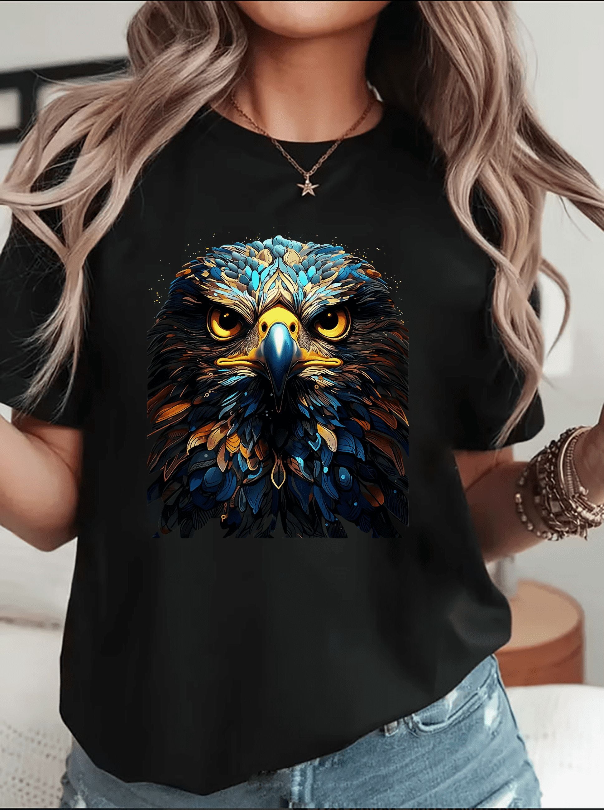 Falcon Bird Of Prey Raptor Cool Falconry Design Unique Graphic Unisex T ...
