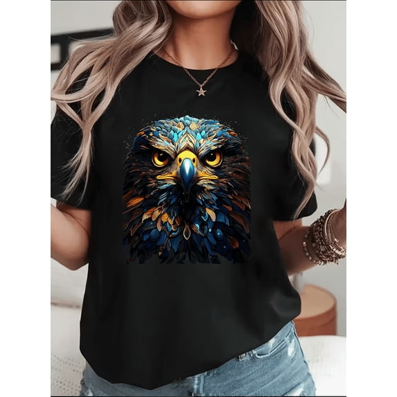 Falcon Bird Of Prey Raptor Cool Falconry Design Unique Graphic Unisex T ...