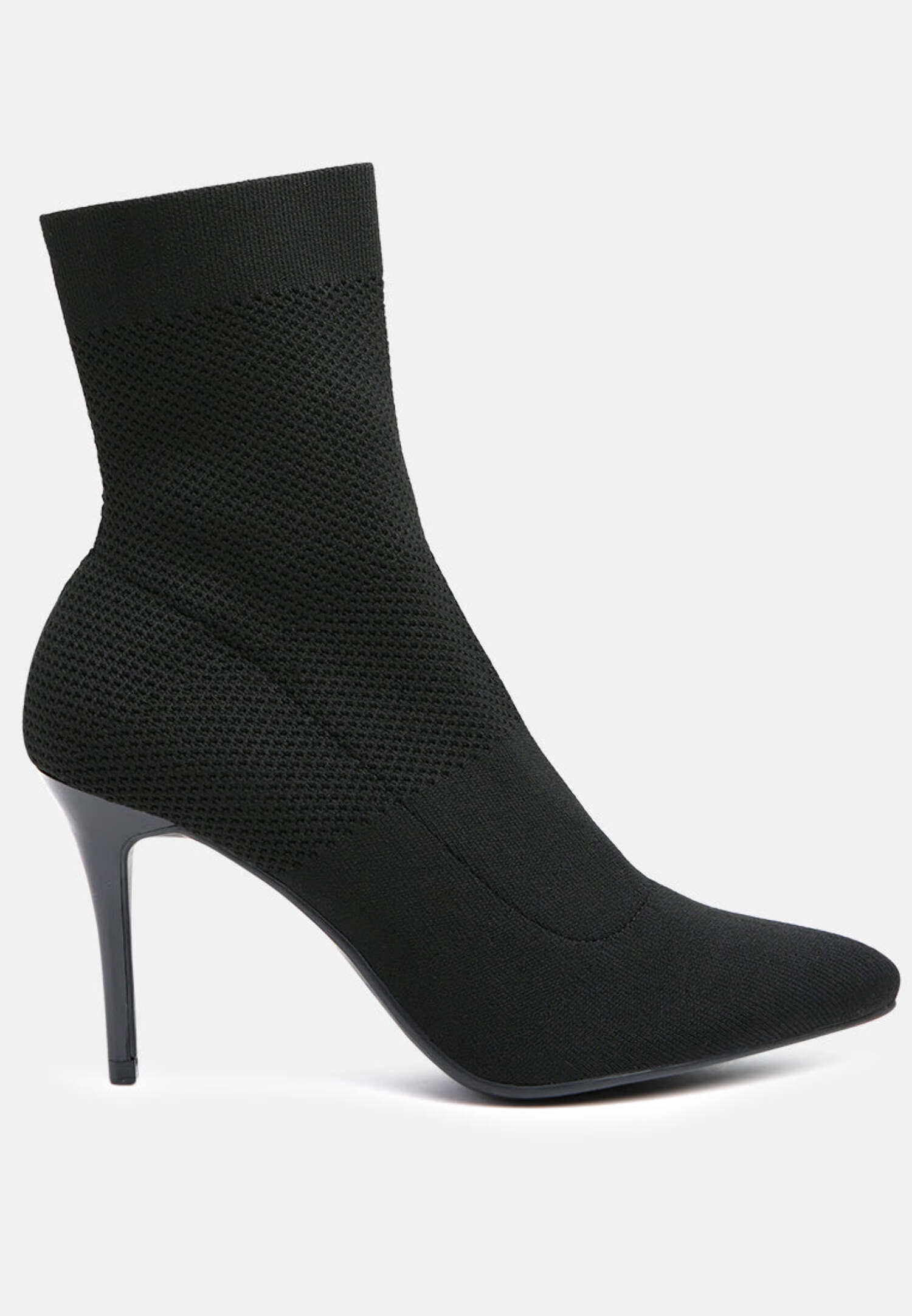 Falcon Black High Ankle Stretch Boots - Walmart.com