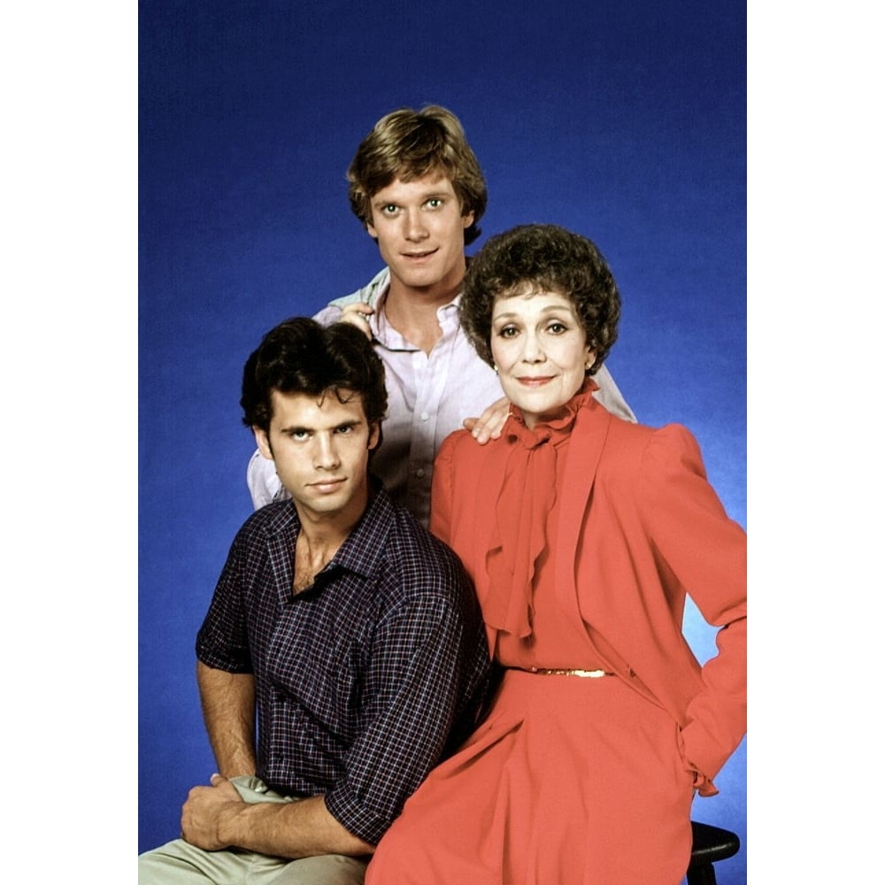 Falcon Crest Lorenzo Lamas William R. Moses Jane Wyman 191-1990 Photo ...