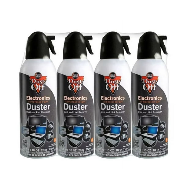 Falcon Dust-Off Compressed Gas Duster (10oz., 4 Pack) - Walmart ...