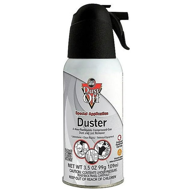 Falcon Dust-Off DOFDPNJB 3.5 oz Non-Flammable Air Duster, Multicolor ...