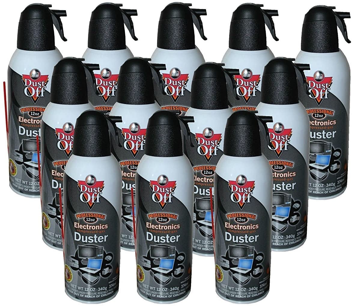 Falcon Dust-Off Professional Electronics Compressed Air Duster, 10 oz ...