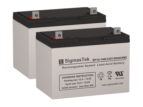 Falcon Rehab Hi-Rider Wheelchair Batteries (Replacement) - Walmart.com