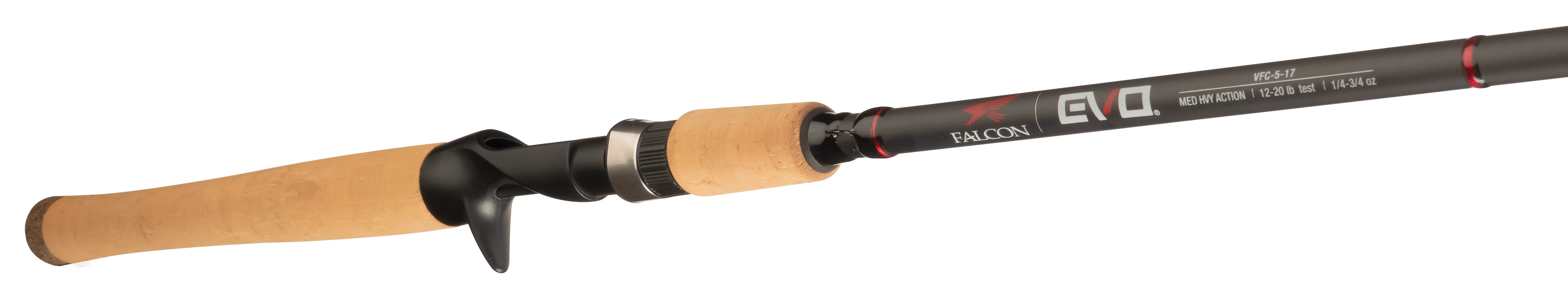 Falcon Rods Rods Evo 6'8" Medium Heavy Action Casting Fishing Rod ...