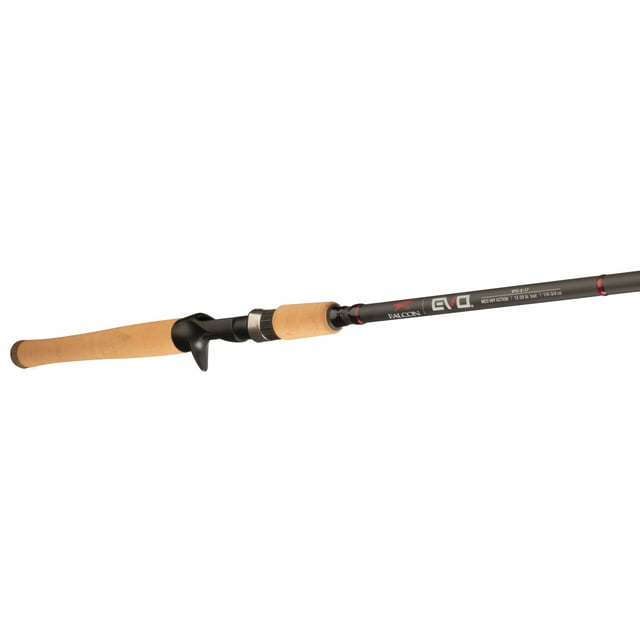 Falcon Rods Rods Evo 6'8" Medium Heavy Action Casting Fishing Rod ...