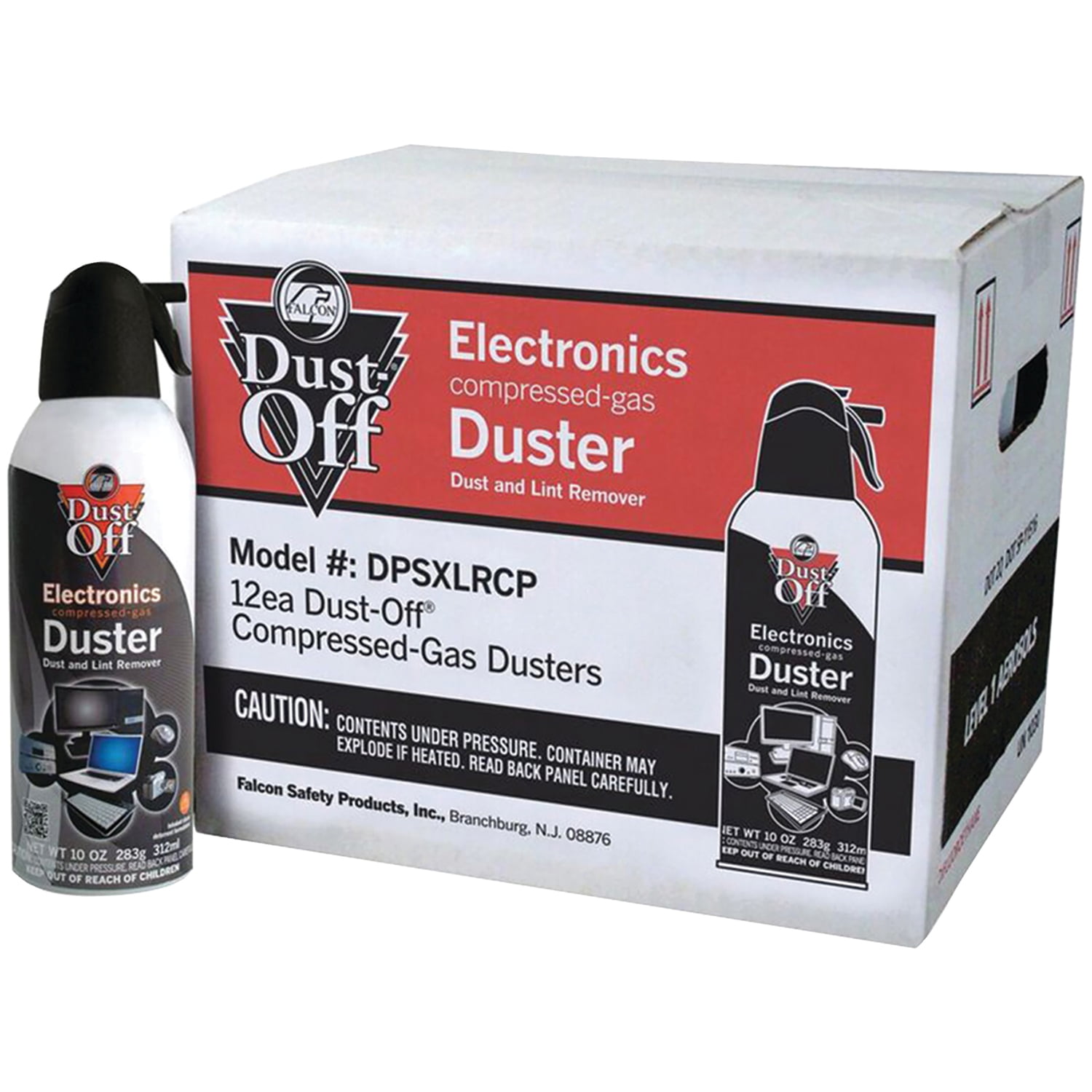 Dust-off® Compressed Gas Duster, Keyboard & Electronics Cleaner, 10oz ...