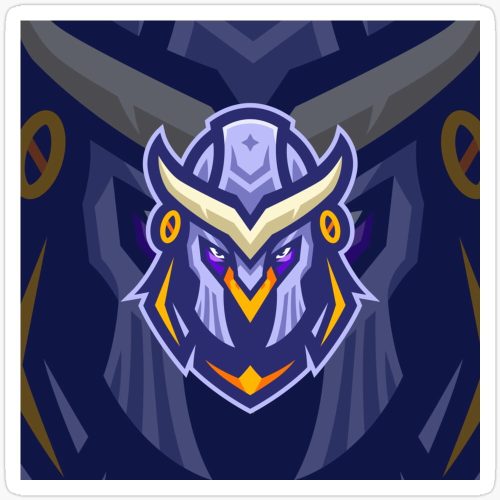 Falcon Warrior Helmet Sticker Baseball Sticker, Football Sticker ...