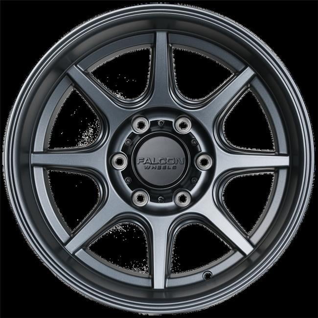 Falcon Wheels T8-7983-12-MGN 17 x 9 in. Offroad Seeker T8 Wheels, Full ...