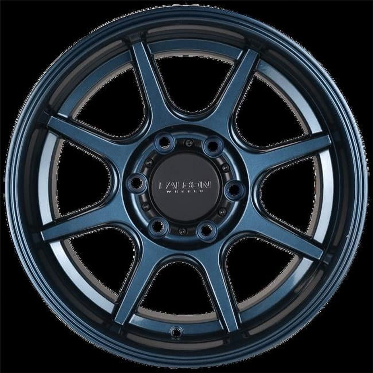 Falcon Wheels T8-7983-12-BAT 17 x 9 in. T8 Series Cast Aluminum Wheel ...