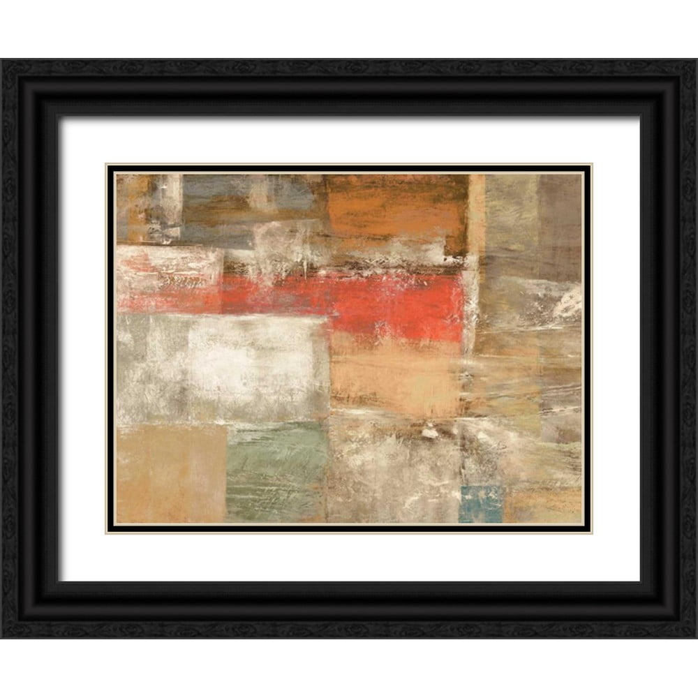 Falcone, Ruggero 24x19 Black Ornate Wood Framed with Double Matting ...