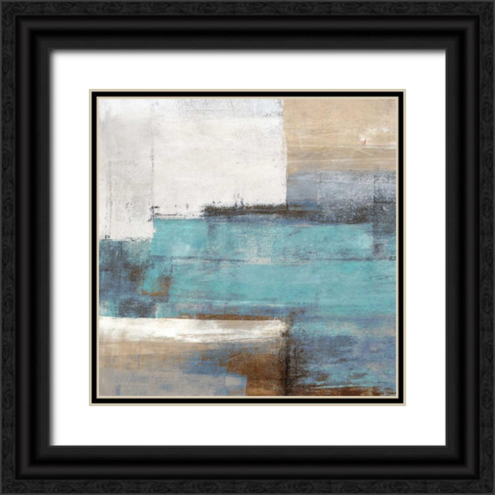 Falcone, Ruggero 26x26 Black Ornate Wood Framed with Double Matting ...