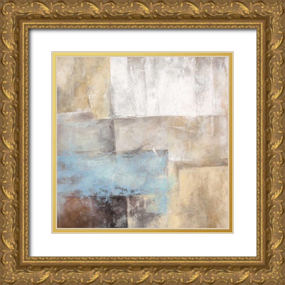 Falcone, Ruggero 26x26 Gold Ornate Wood Framed with Double Matting ...