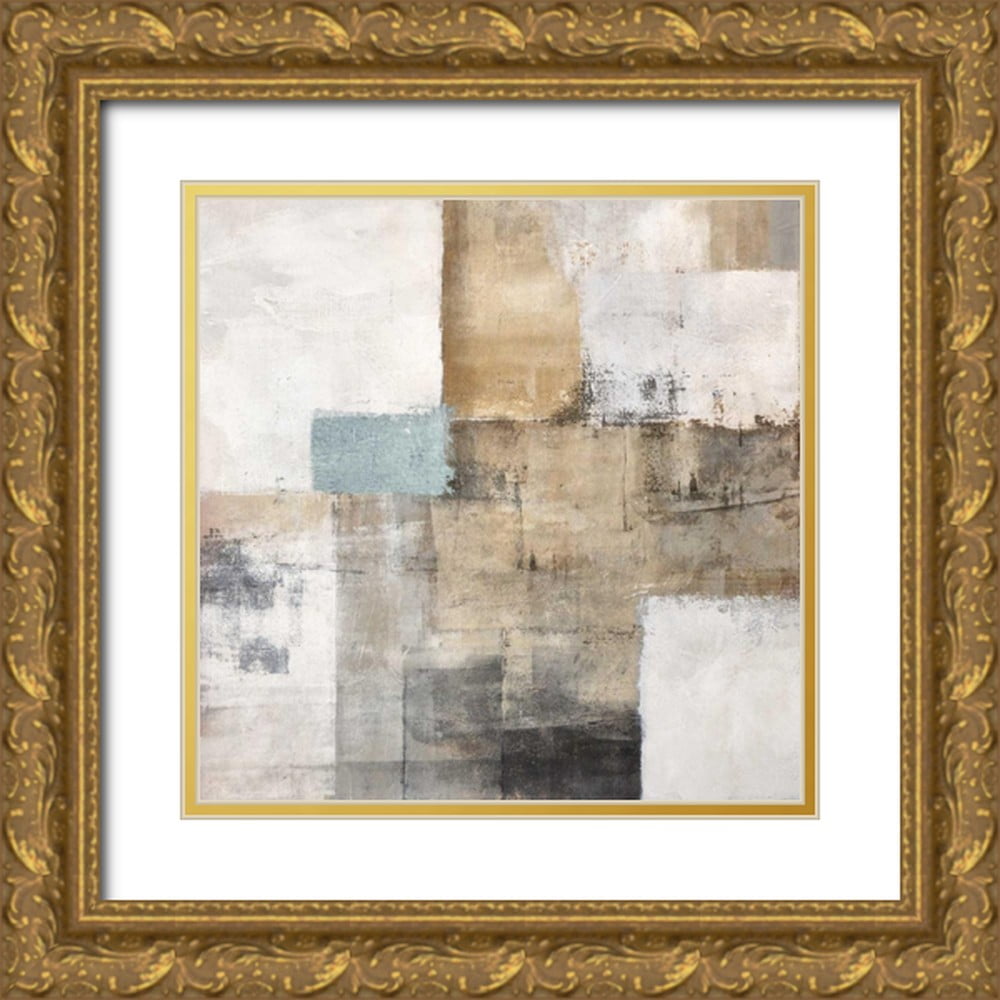 Falcone, Ruggero 26x26 Gold Ornate Wood Framed with Double Matting ...