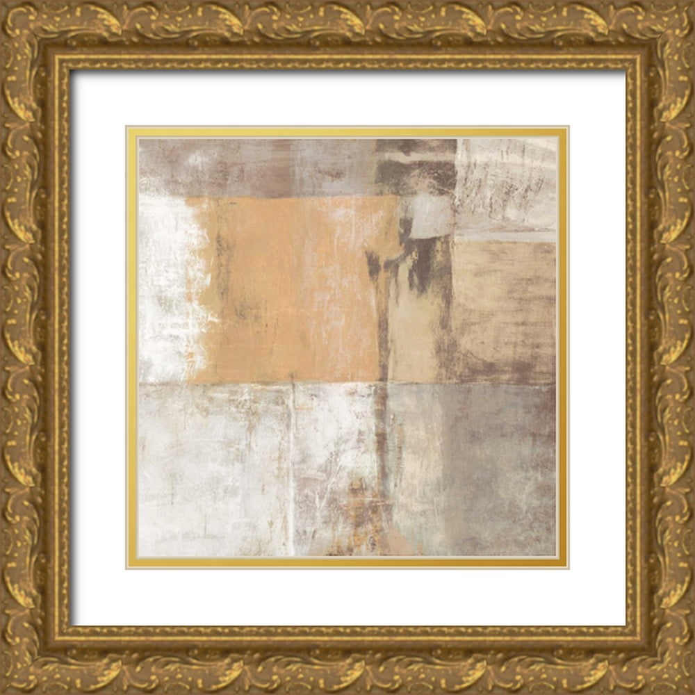 Falcone, Ruggero 26x26 Gold Ornate Wood Framed with Double Matting ...