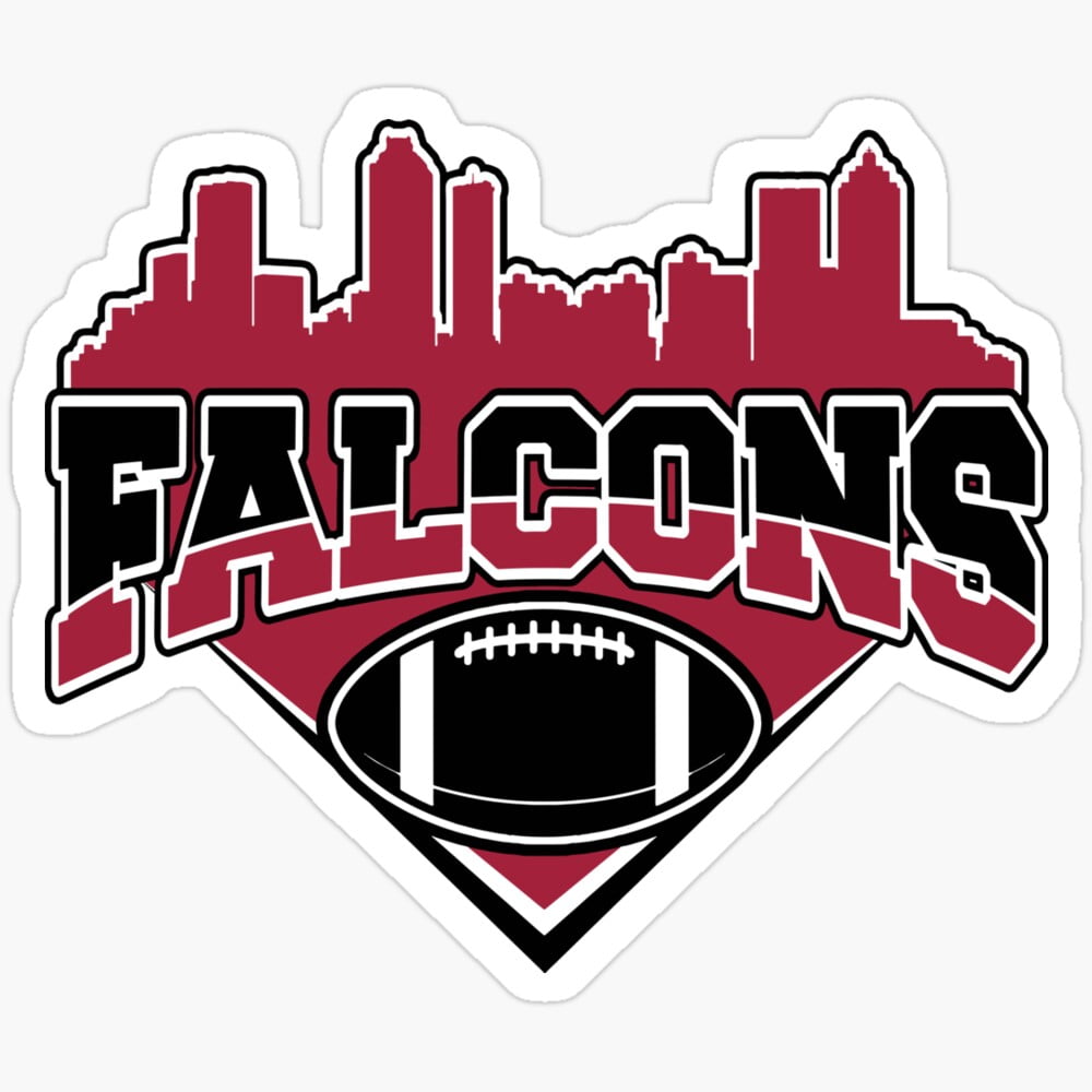 Falcons Football, Skyline Football Team Sticker Baseball Sticker ...