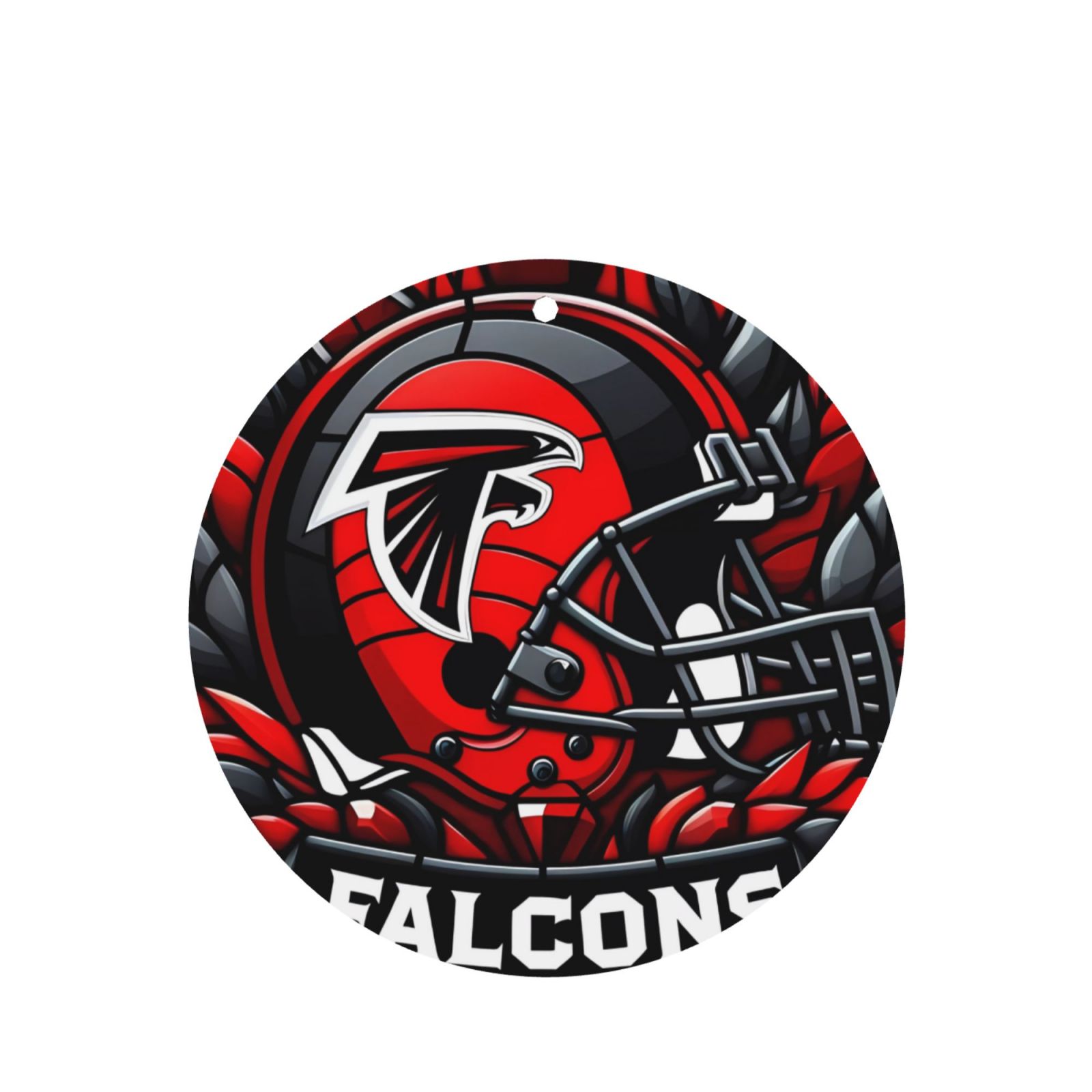 Falcons Football Team Custom Round Fragrance Tablets with Lavender ...