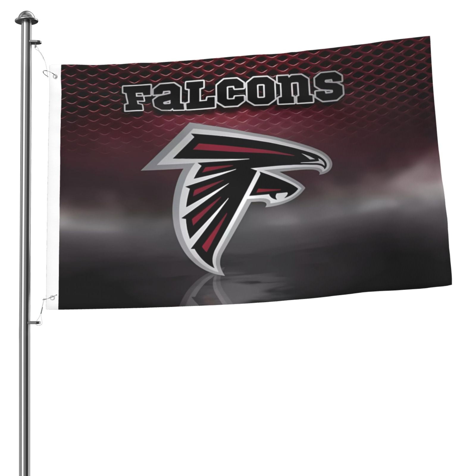 Falcons Football Team Double-Sided Flag 2x3ft, Garden Hanging Flag ...