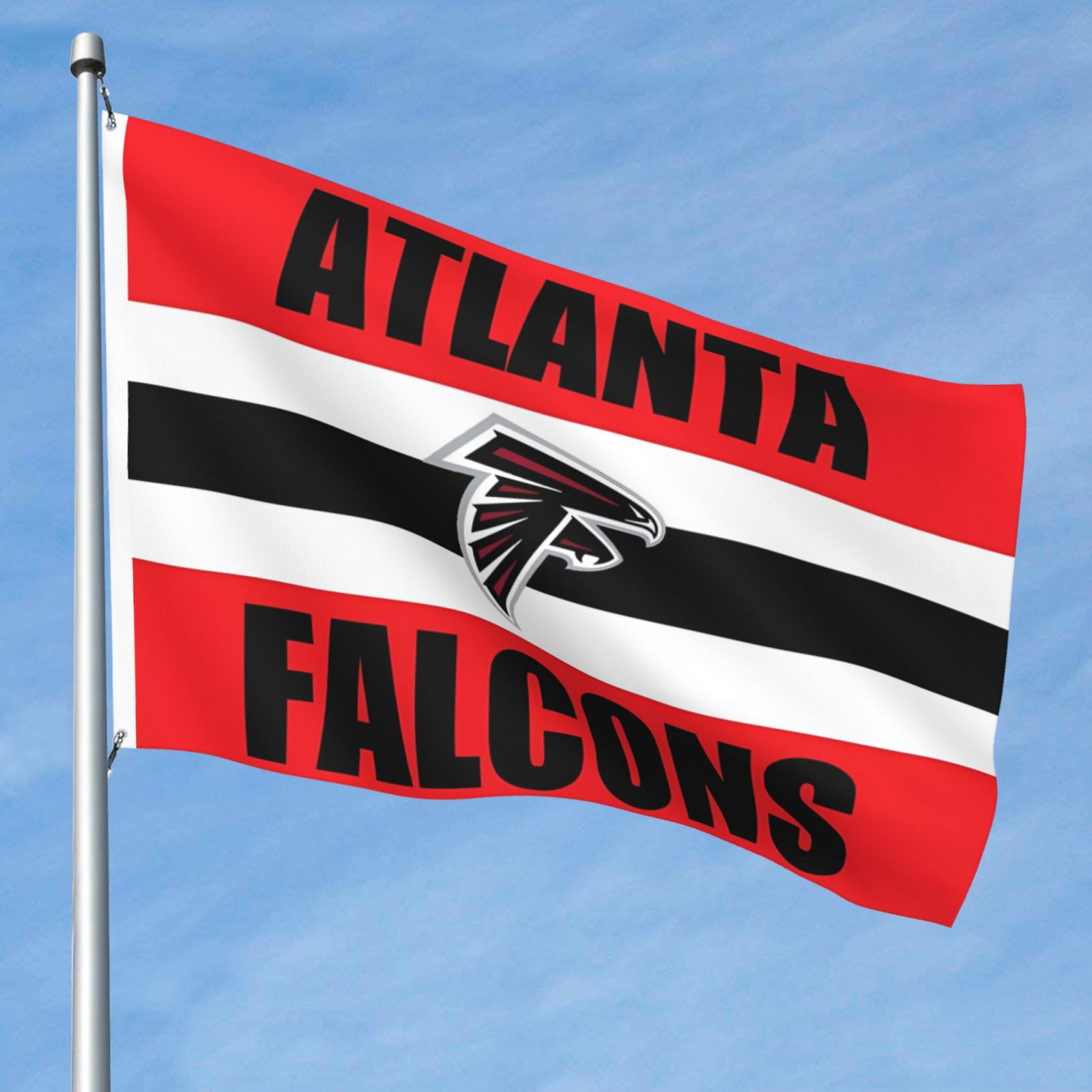 Falcons Football Team Double-Sided Flag 5x8ft, Garden Hanging Flag ...