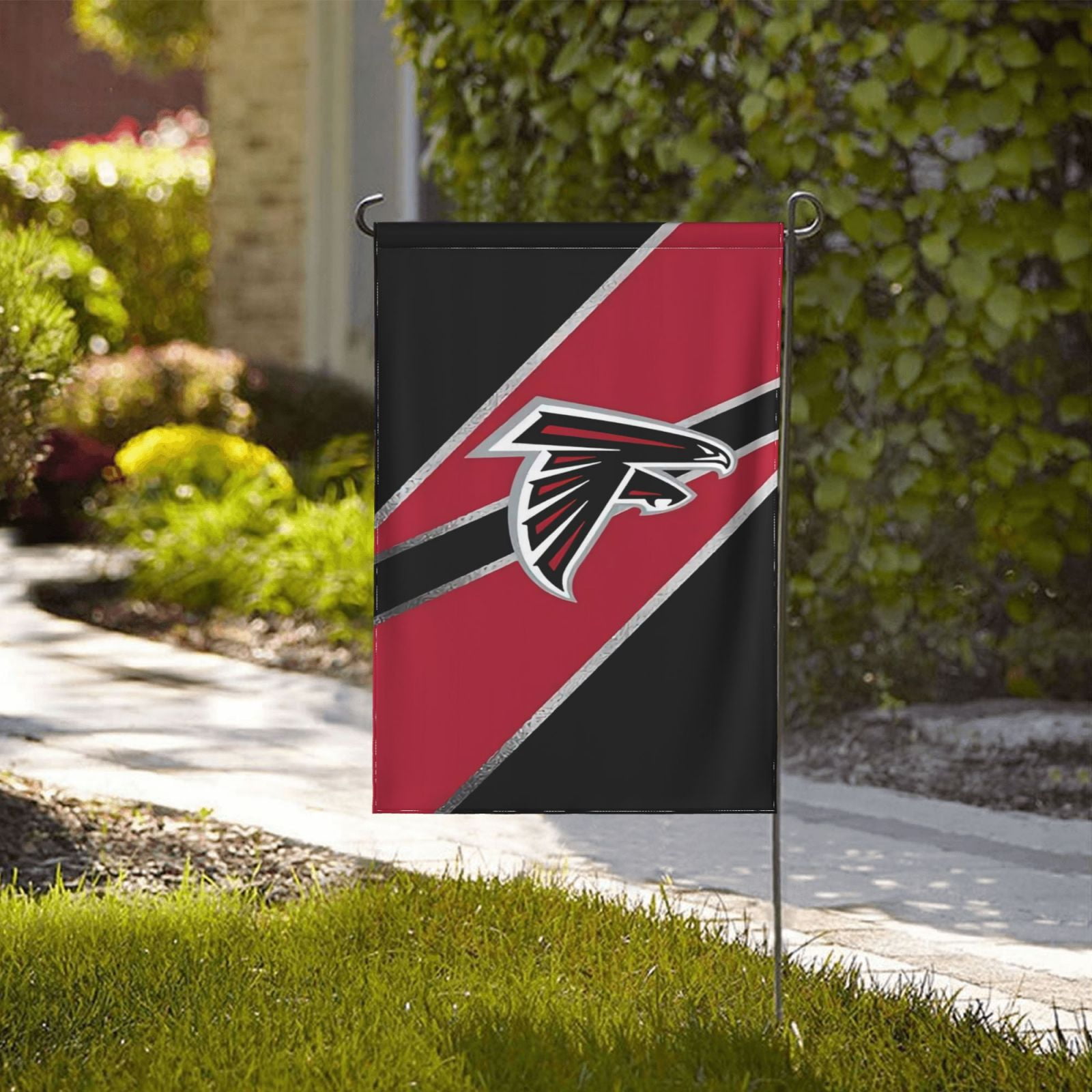 Falcons Football Team Garden Flag 12.5"x18"/28"x40" Double Sided Yard ...