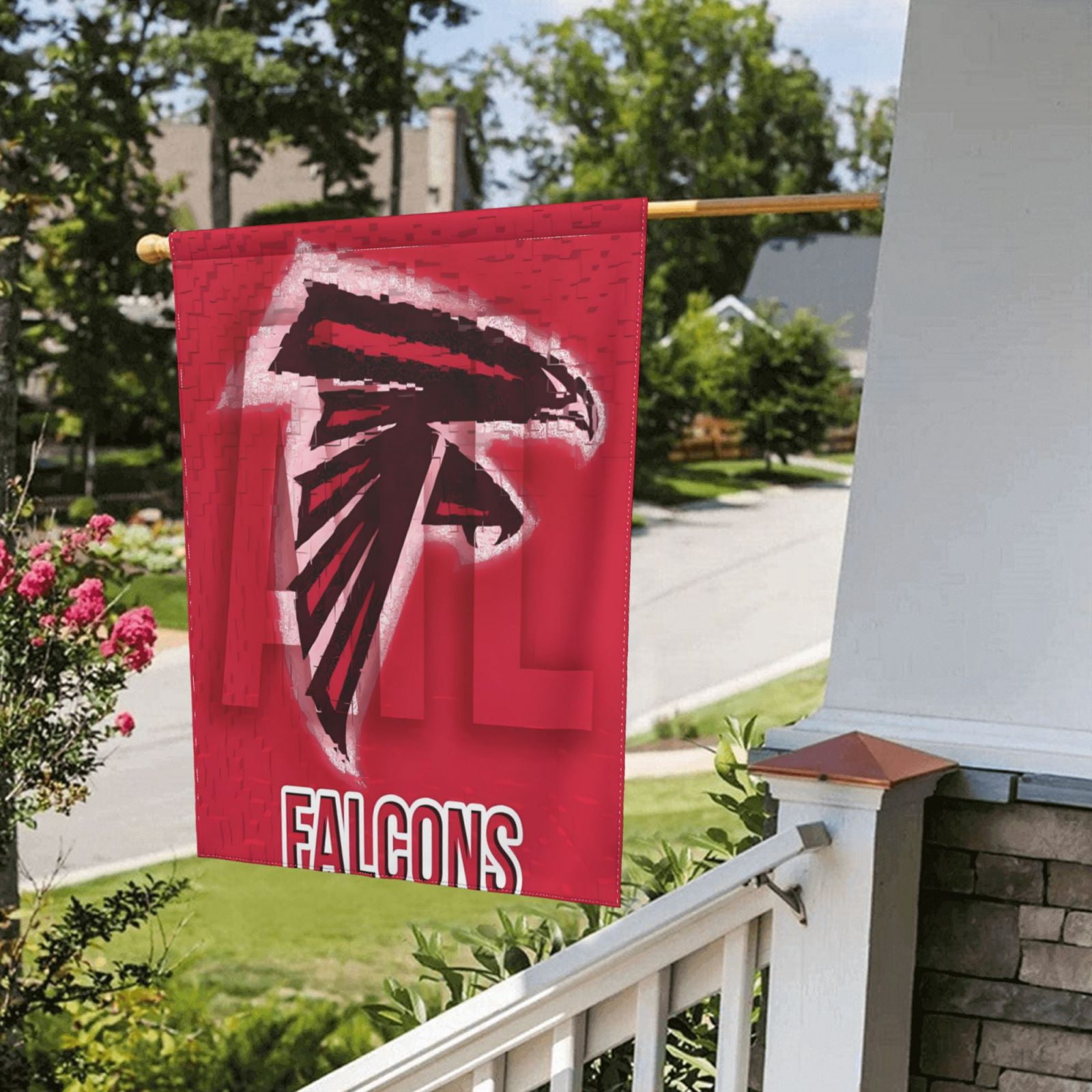 Falcons Football Team Garden Flag Indoor and Outdoor Decoration Double ...
