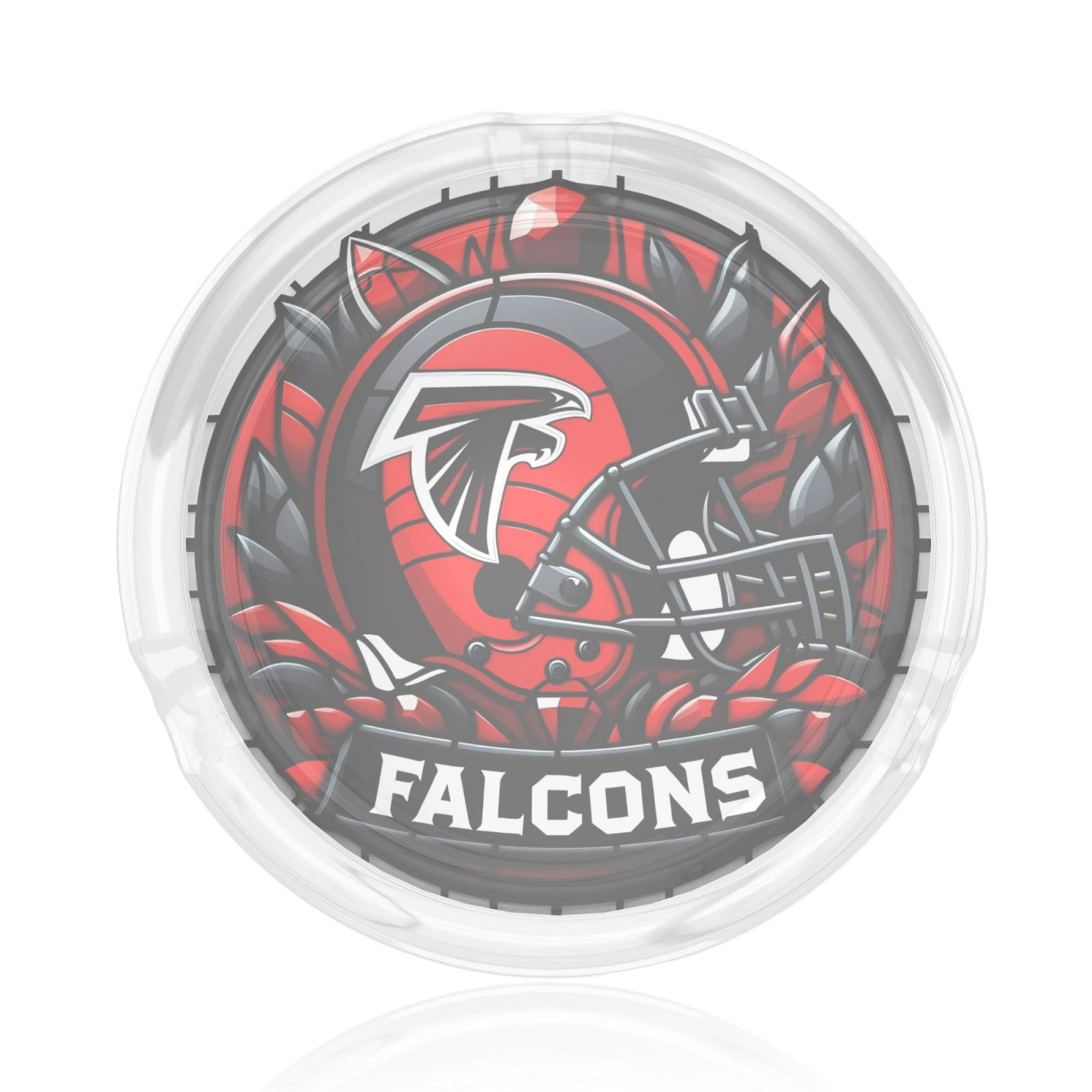 Falcons Football Team Glass Ashtray (for Cigarettes), Crystal Cigar ...