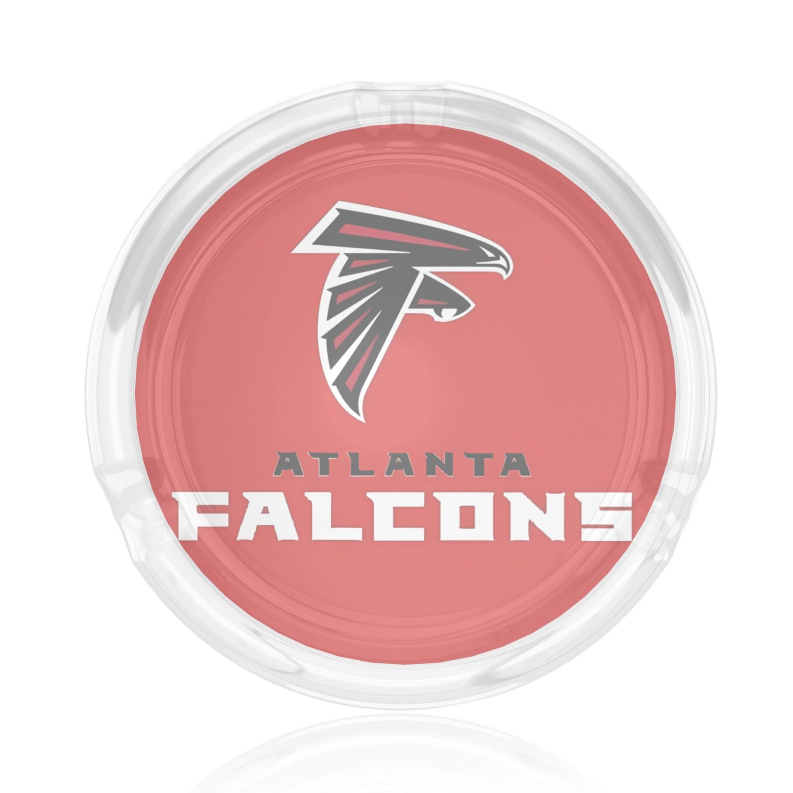 Falcons Football Team Glass Ashtray (for Cigarettes), Crystal Cigar ...