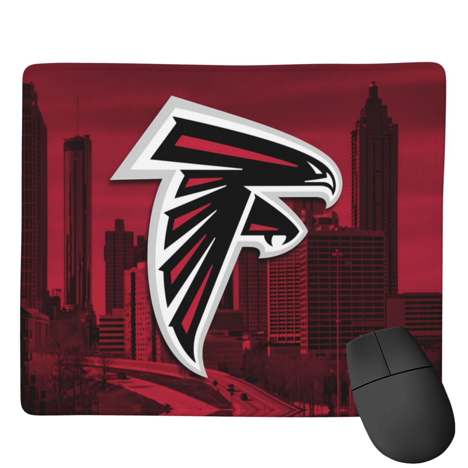 Falcons Football Theme Mouse Pad 7x9 Inch - Non-slip Rubber Bottom ...