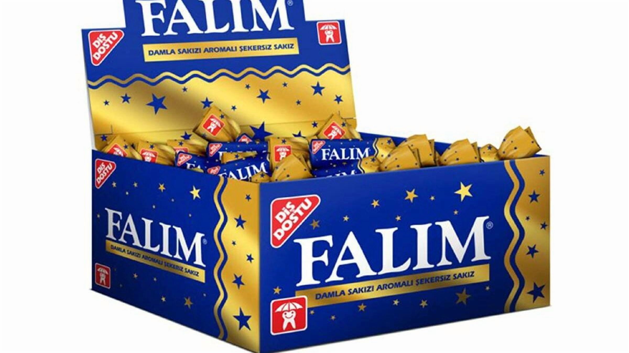Falim, Chewing Gum, Damla Sakizli, 100 Pieces Mastic Sugar Free ...