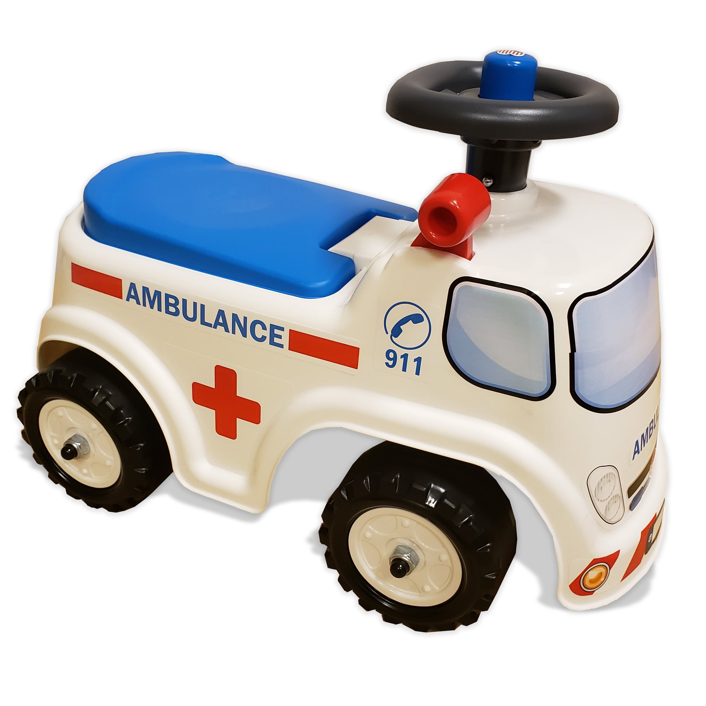 Falk Ambulance Vehicle with opening seat and steering wheel with a horn ...
