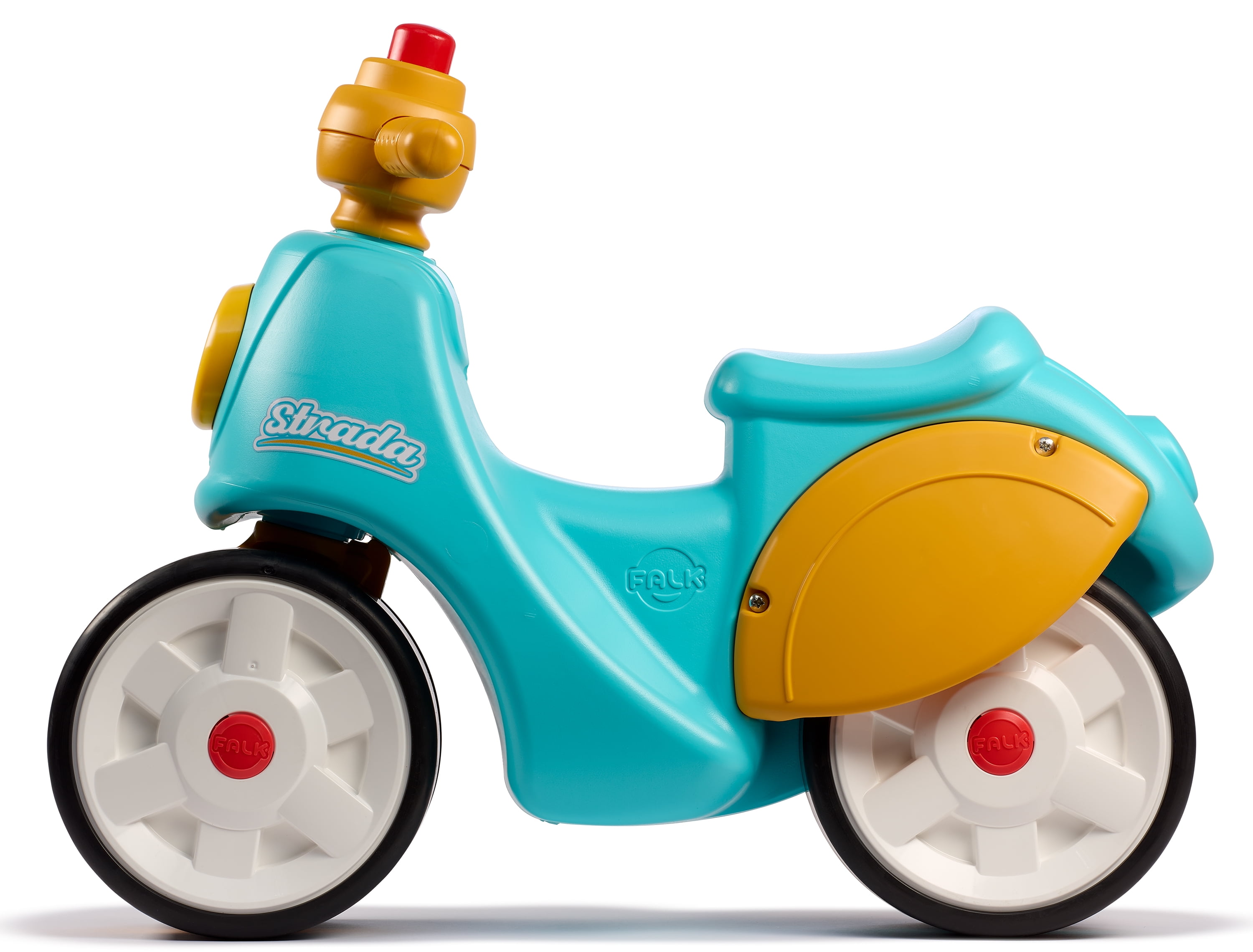 Falk Toddler Light Blue Strada Scooter Toy, Ride-On Motocycle with ...