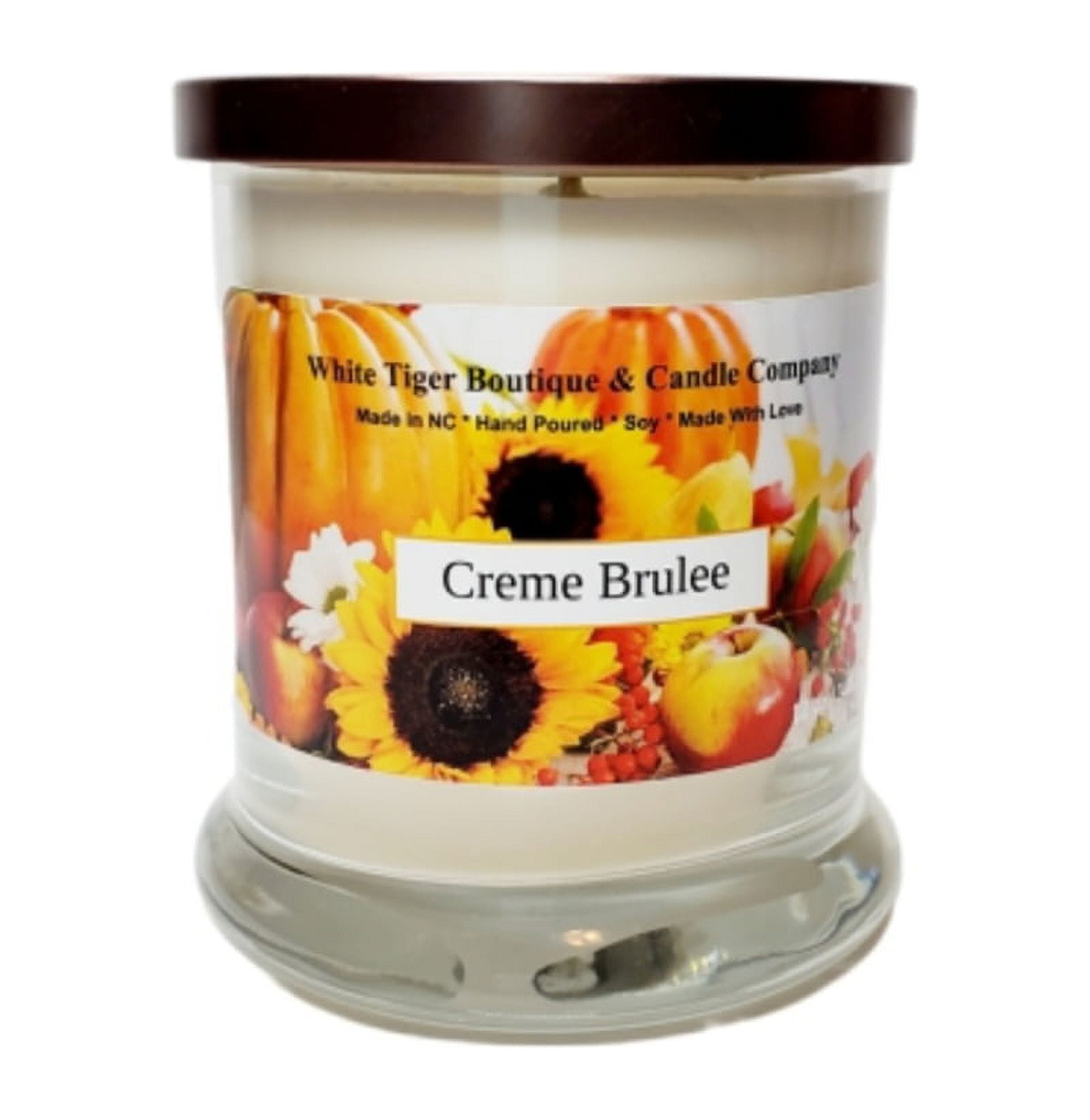 Fall 12 oz Candle Creme Burlee - Walmart.com