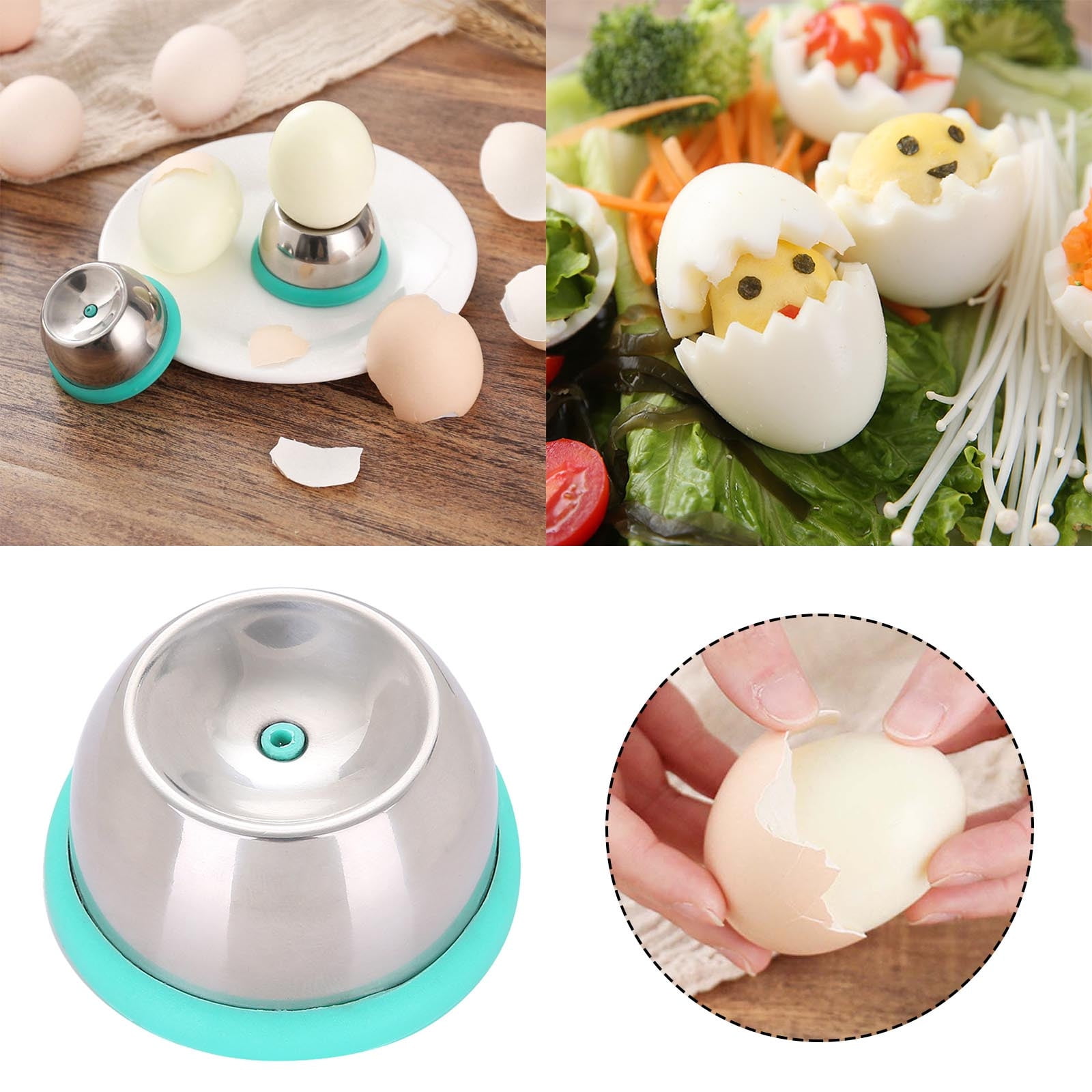 Fall 2024 Egg Hole Puncher Egg Piercer Stainless Steel Needle Egg Punch ...