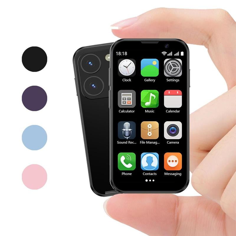 Fall 3.0 Inch Cell Phones, 1 Count Portable Mini Smartphone, Dual SIM 3G Android 8.1 2GB + 16GB ...