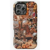 Fall Aesthetic Collage Autumn Retro Art Phone Case iPhone Case 17 16 15 ...