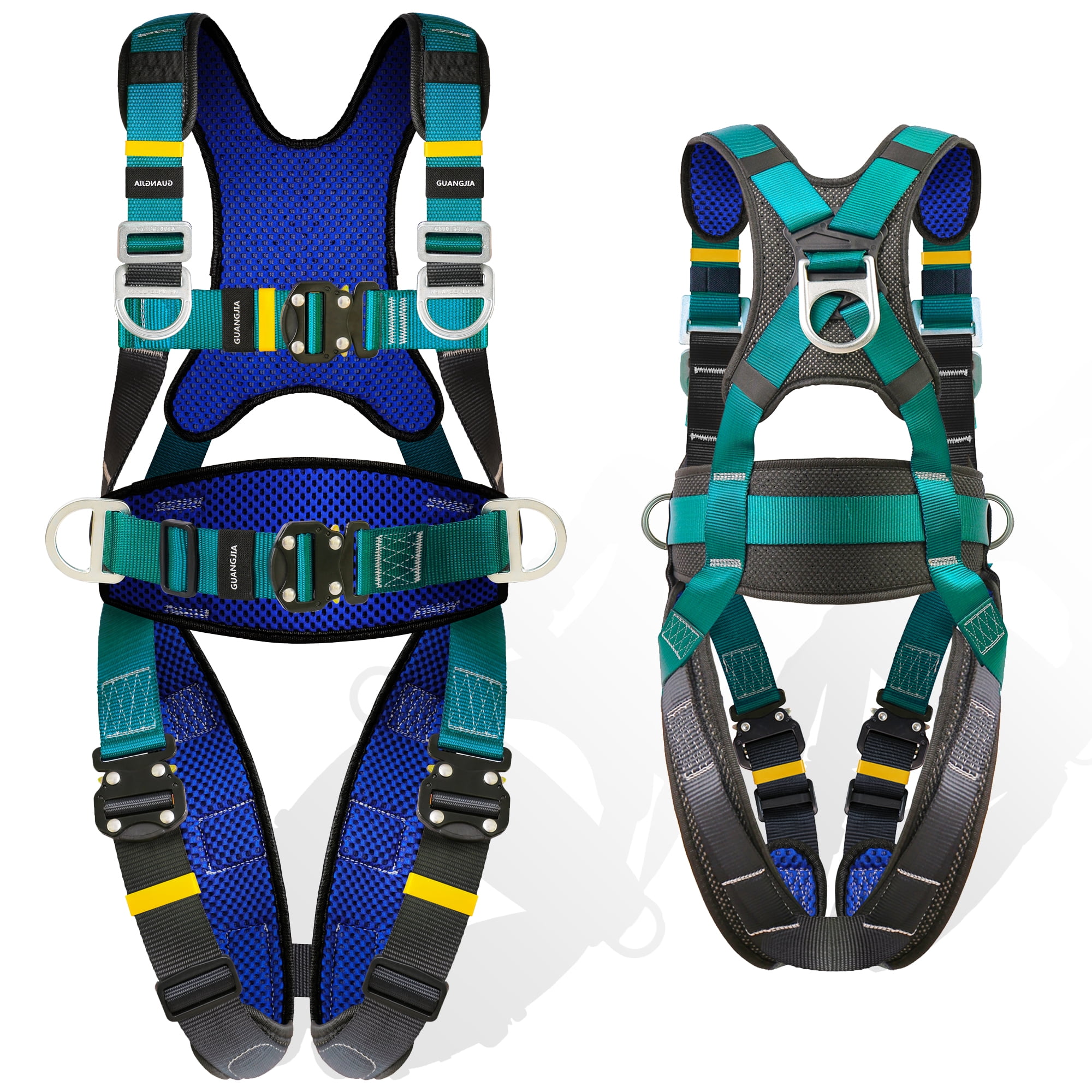 Fall Arrest Safety Harnesses Full Body Protection Roofing Harness ...