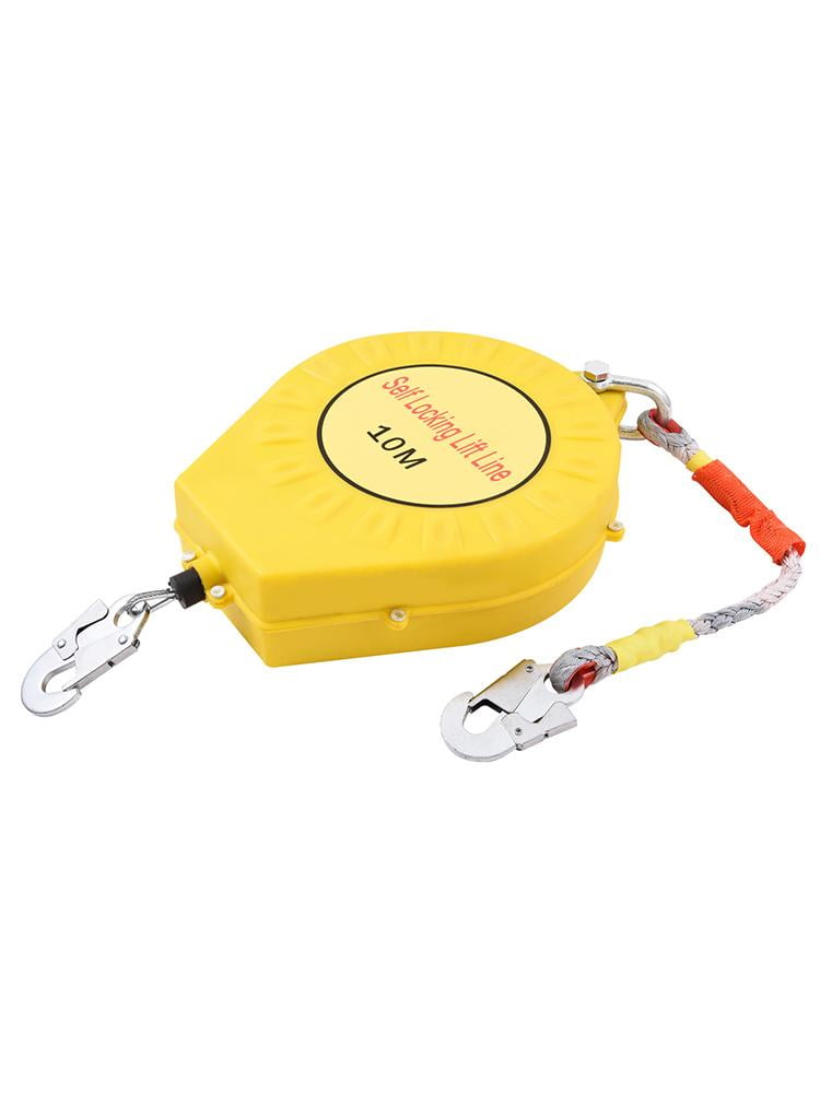 Fall Arrester 32 Ft Roofing Lifeline Automatic Retractable Tether ...