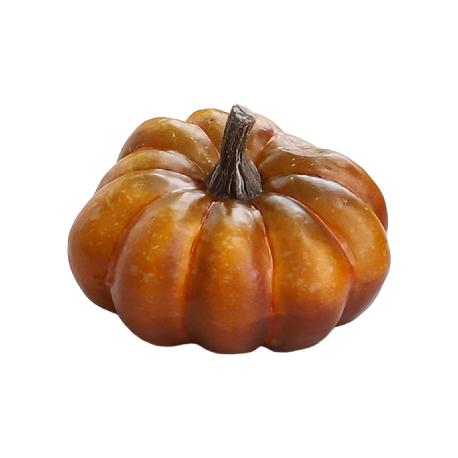 Fall Artificial Pumpkins Harvest Pumpkin Faux Foam Pumpkin for Fall ...