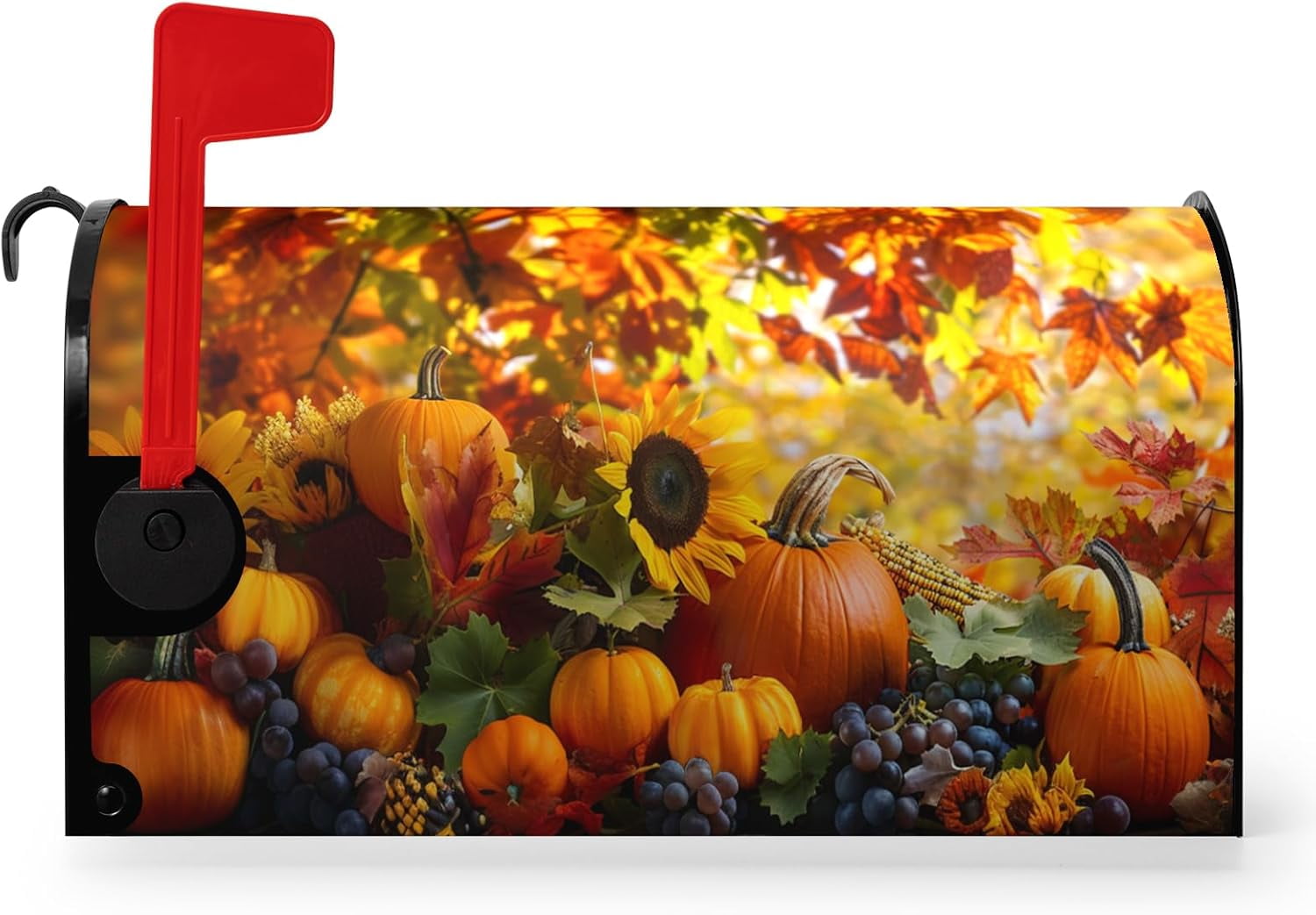 Fall Autumn Pumpkin Mailbox Cover Magnetic Large Size 25.5X21 Inch ...
