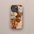 Fall Autumn Pumpkin Spice Art Latte Fresh iPhone 11 12 13 14 15 16 17 ...