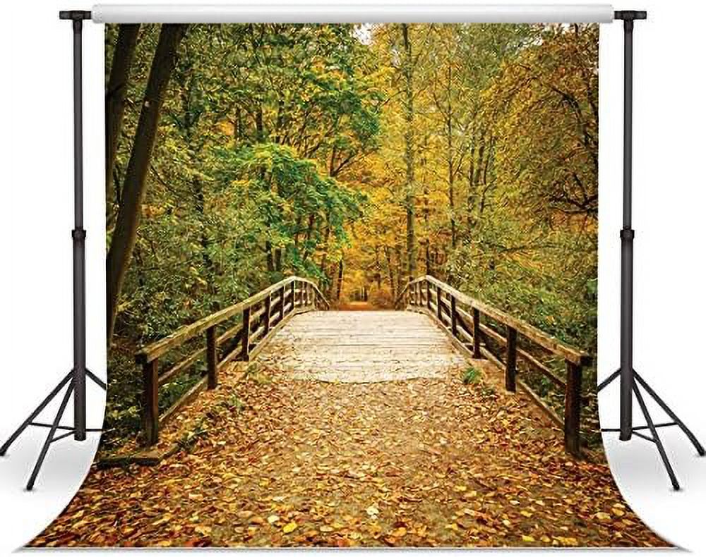 Fall Backdrop 8x8ft Yellow Leaves Autumn Scenery Photography Backdrops ...