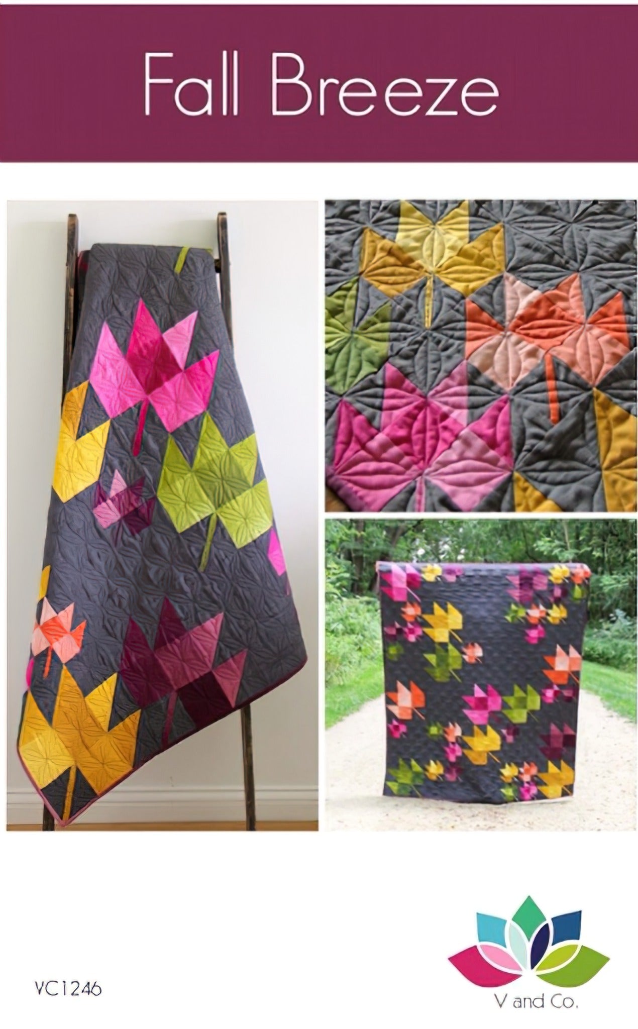 Fall Breeze Quilt Pattern by V and Co - Walmart.com