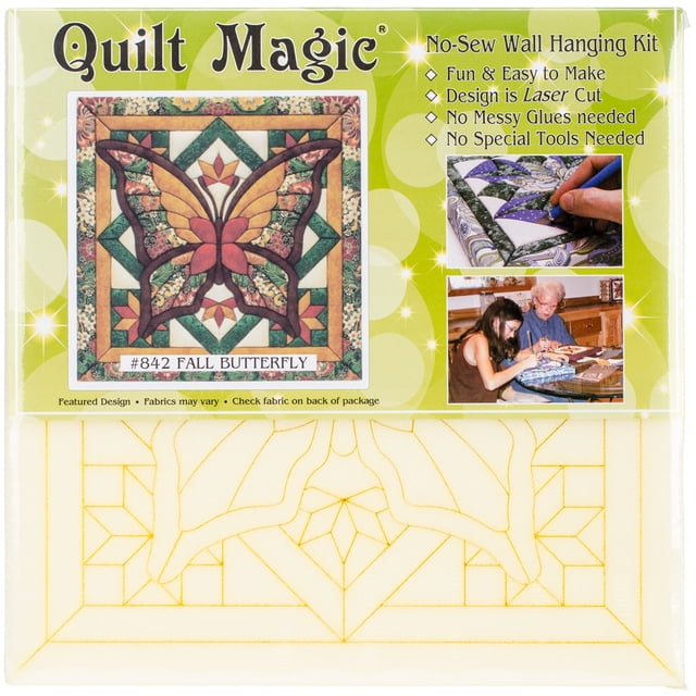 Fall Butterfly Quilt Magic Kit Fall Butterfly - Walmart.com