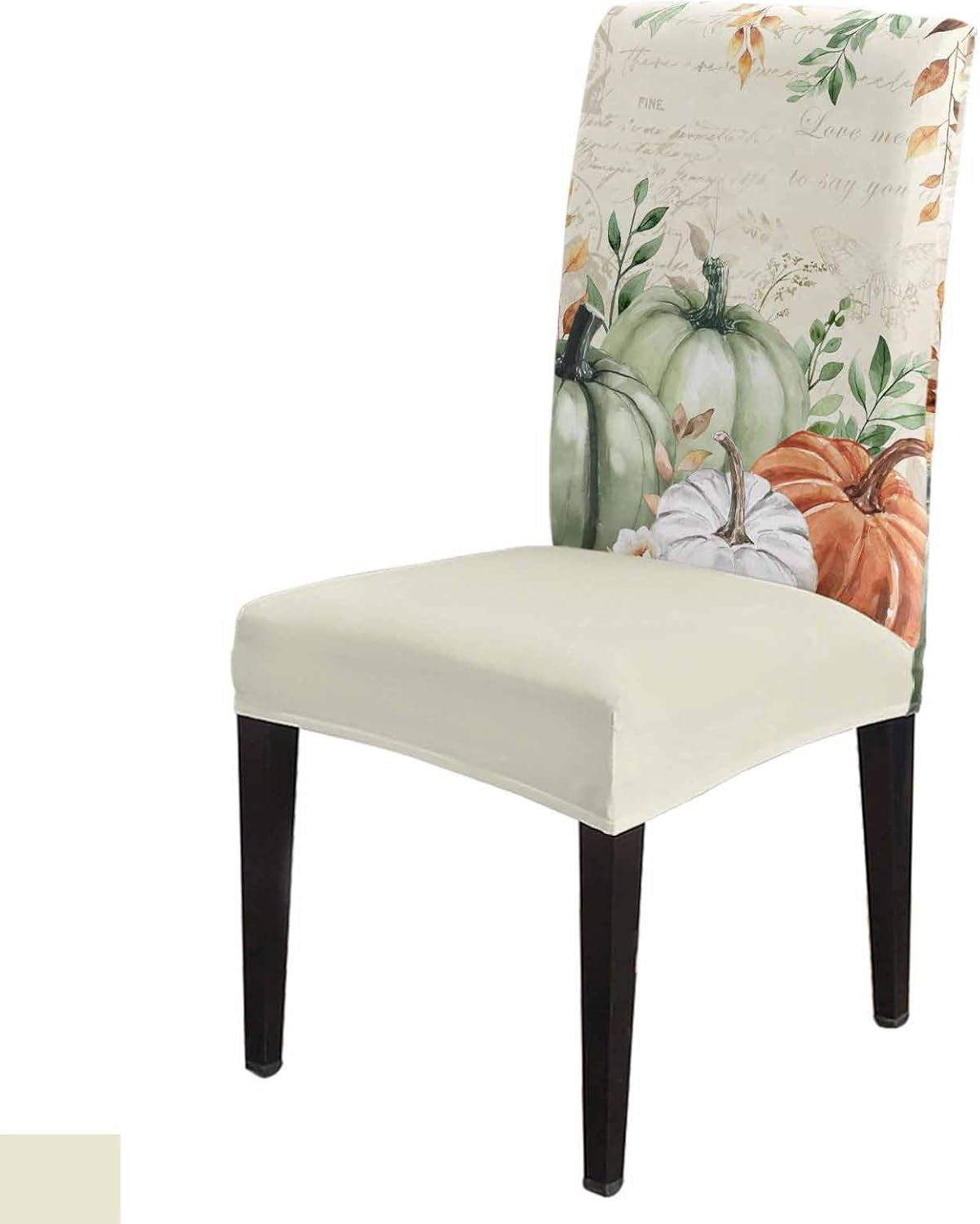 Fall Chair Covers Set of 6 Thanksgiving Chair Covers for Dining Chairs ...