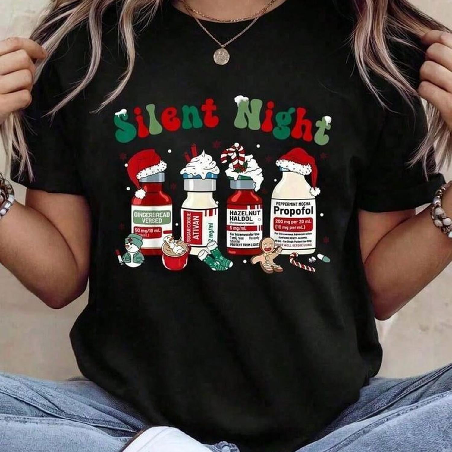 Fall Clothes Funny Nurse Icu Nicu Women's Round Neck Short Sleeve-Shirt ...