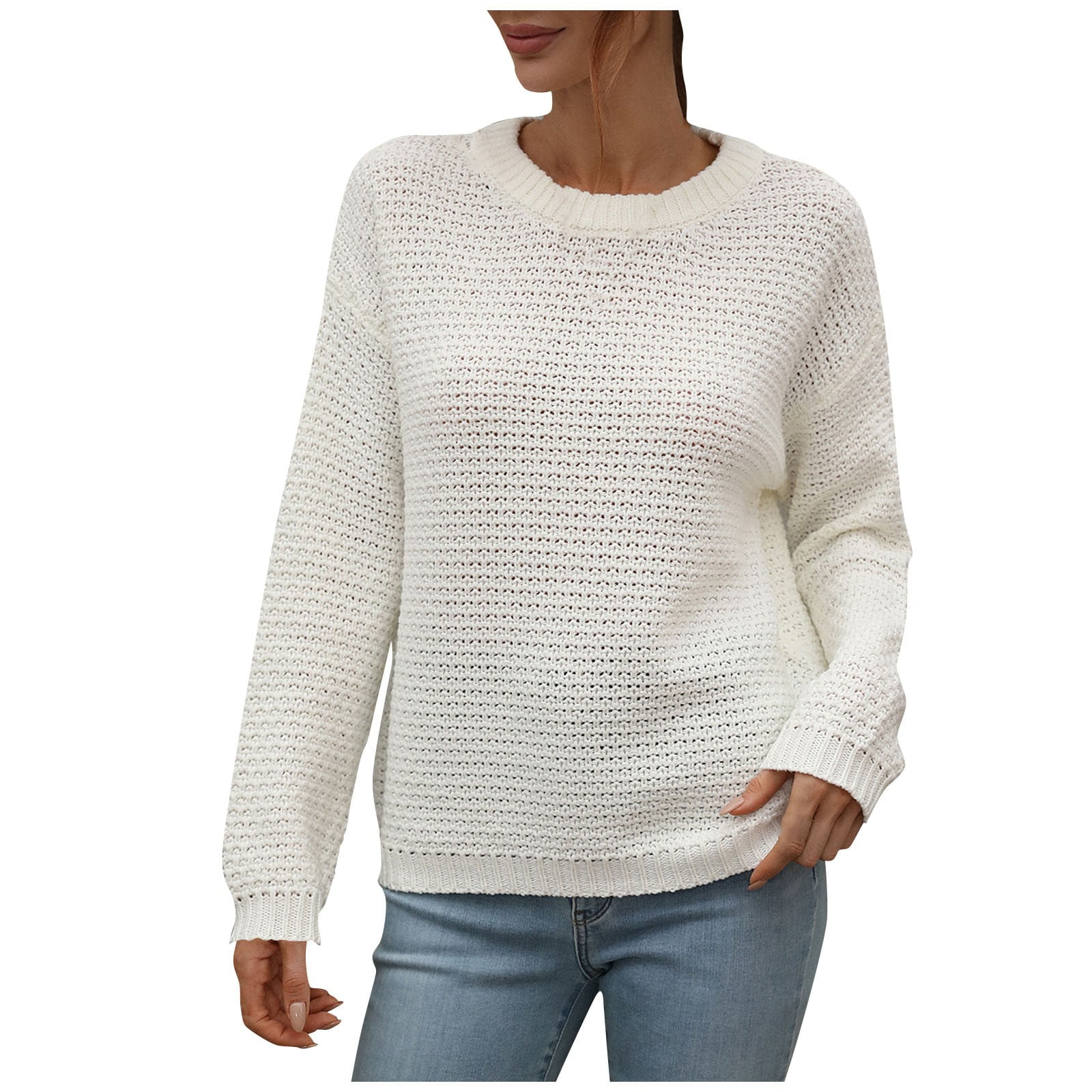 Fall Clothes, Women's Clothing Ropa De Invierno Para Mujer Crew Neck ...